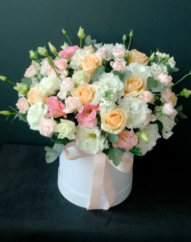 Box de Rosas y Clavel Importado - Miraflowerslima – Tu destino floral ...
